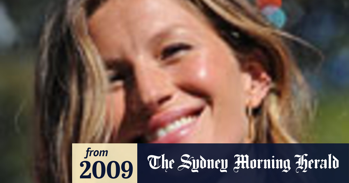 Gisele Bundchen goes green